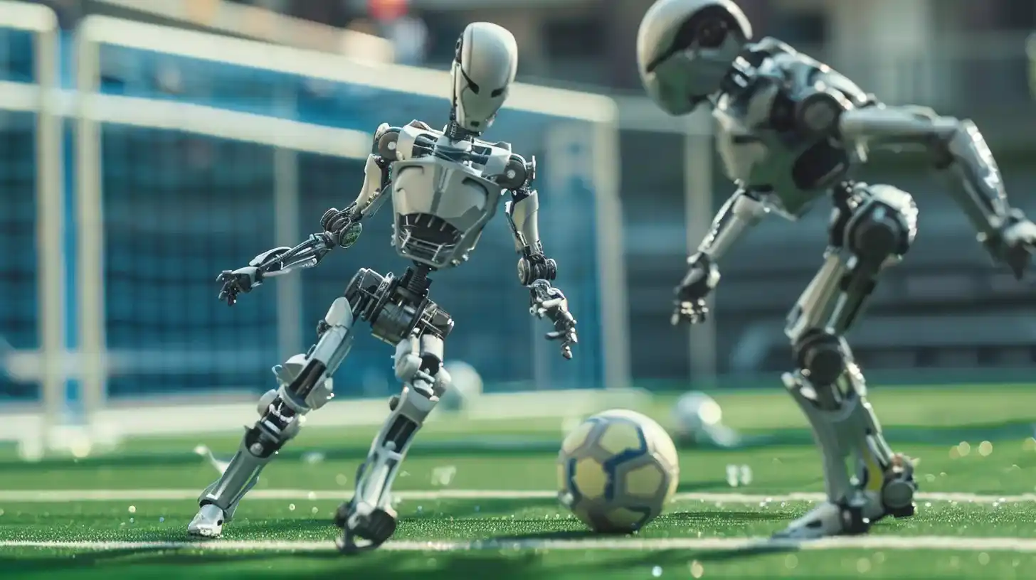 Ai Soccer Robots Deep Reinforcement Learning Takes The Field Hyscaler