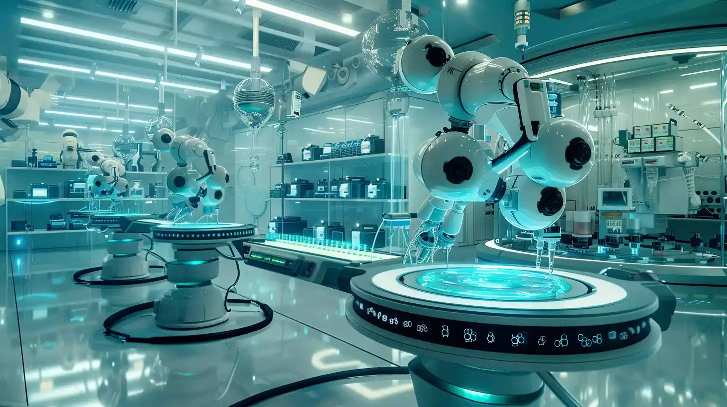 Ai Revolutionizes Drug Discovery Tiny Robots Big Data And The Race