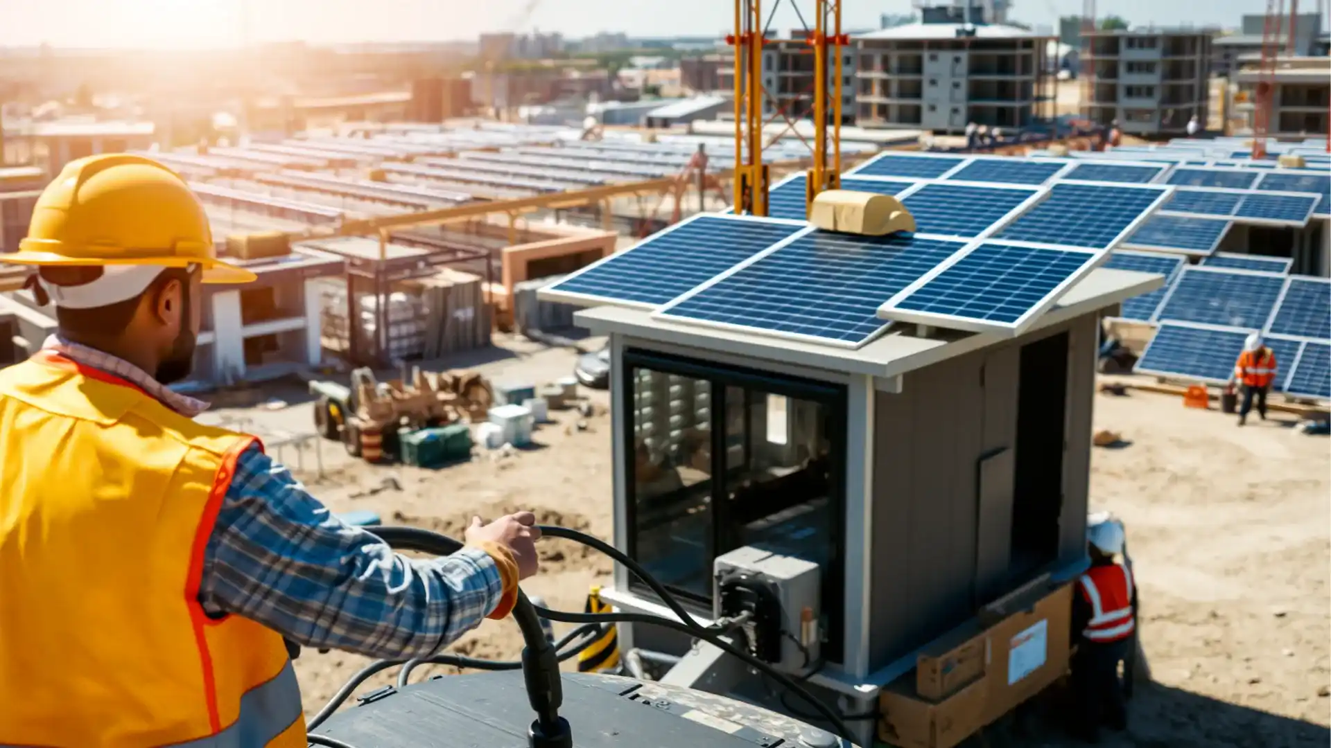 Solar-Powered Construction Sites: Energy Efficiency at Work