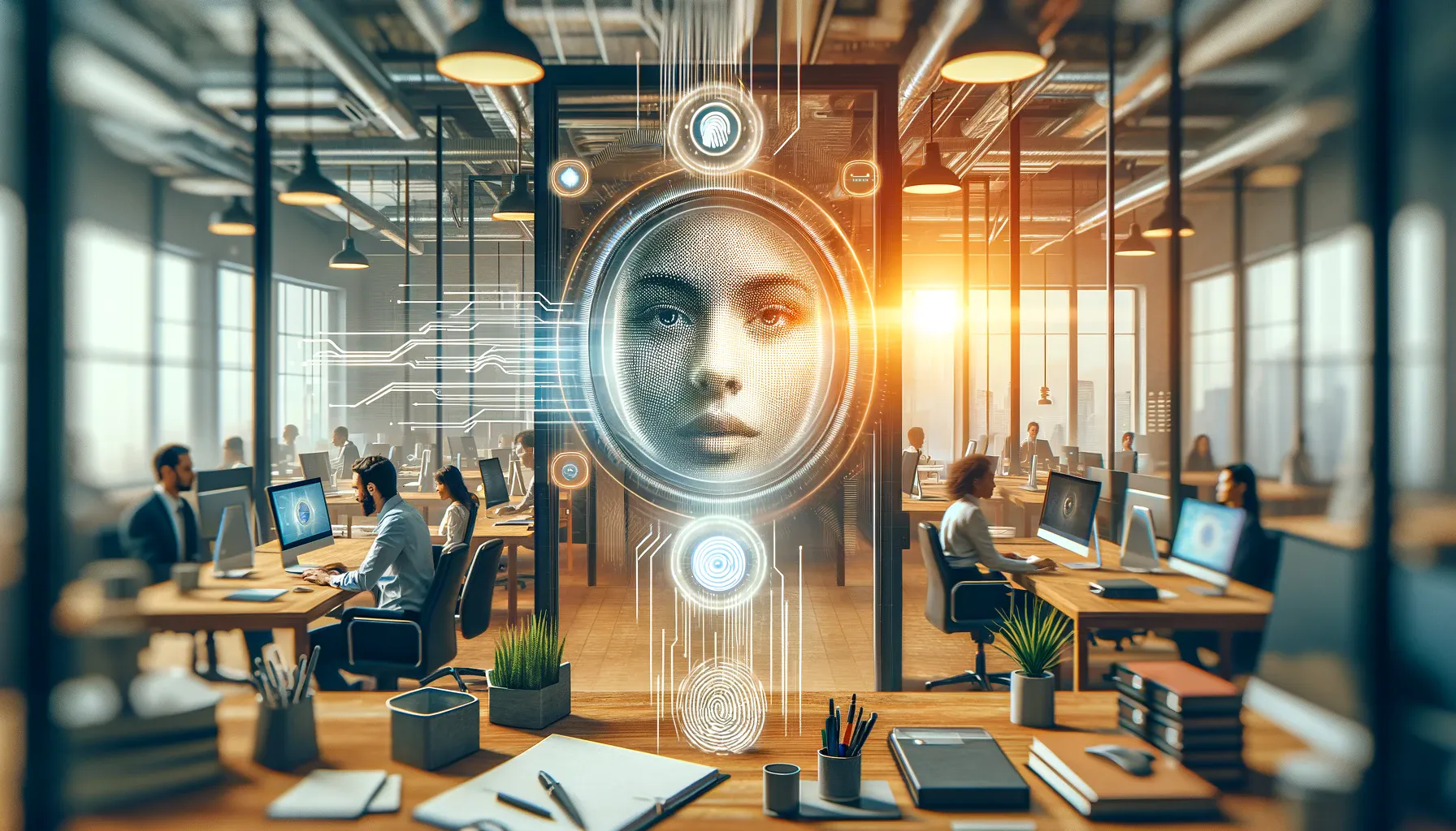 Biometric AI Boost: 24/7 Efficiency Surge for Productivity