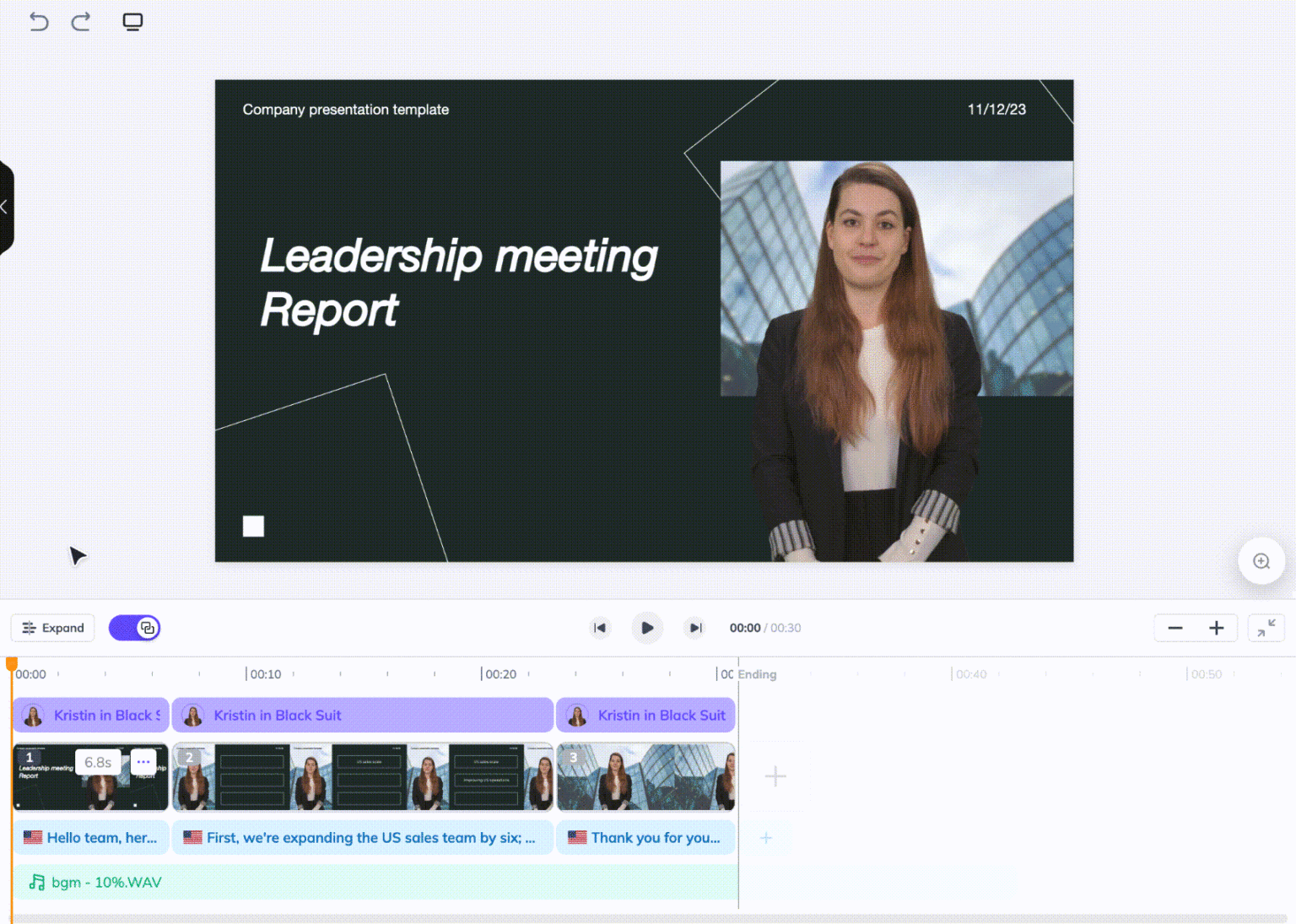 HeyGen AI Video Generator, one of the best AI Video tool in 2024